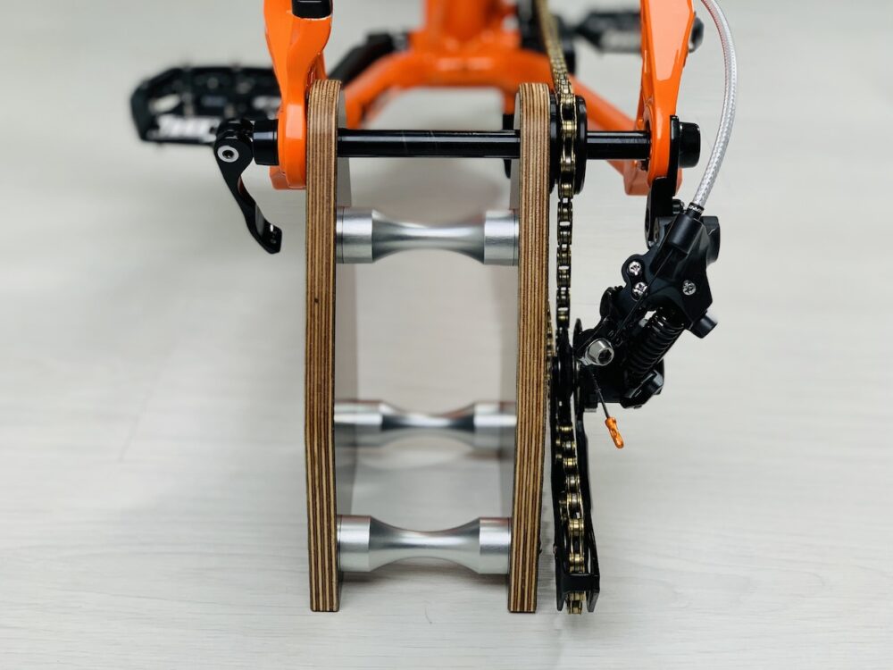 Rear Frame Support - Fits Diameter 12mm Axle - 180mm Height - Raw ...